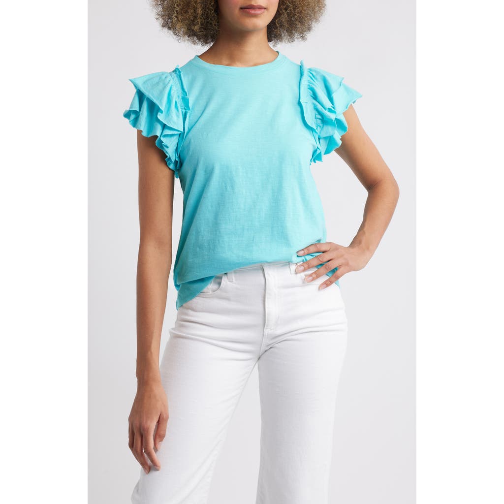 APNY APNY Ruffle Sleeve T-Shirt